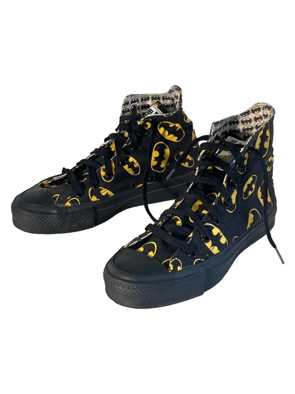 Converse | Shoes | Vintage 989 Dc Comics Batman Converse All Star Chuck ...